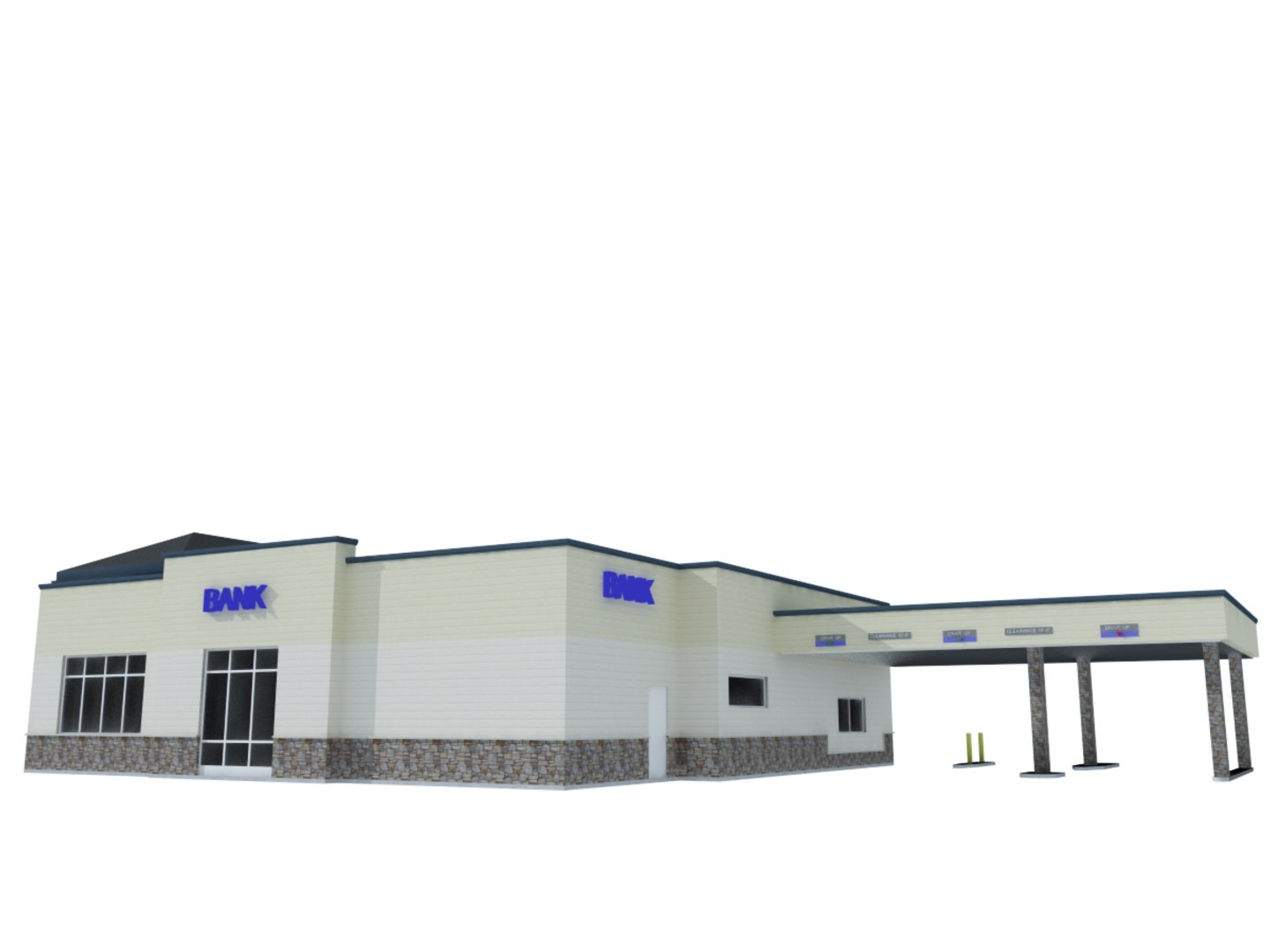 3ds Max Commercial Bank