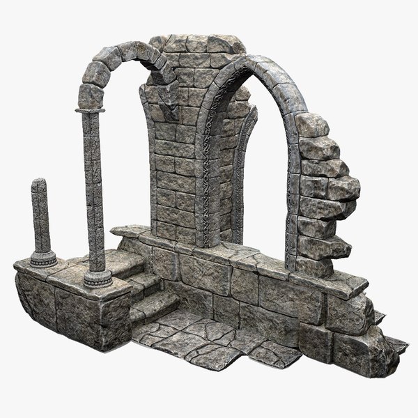 cave-entrance cave entrance 3d model