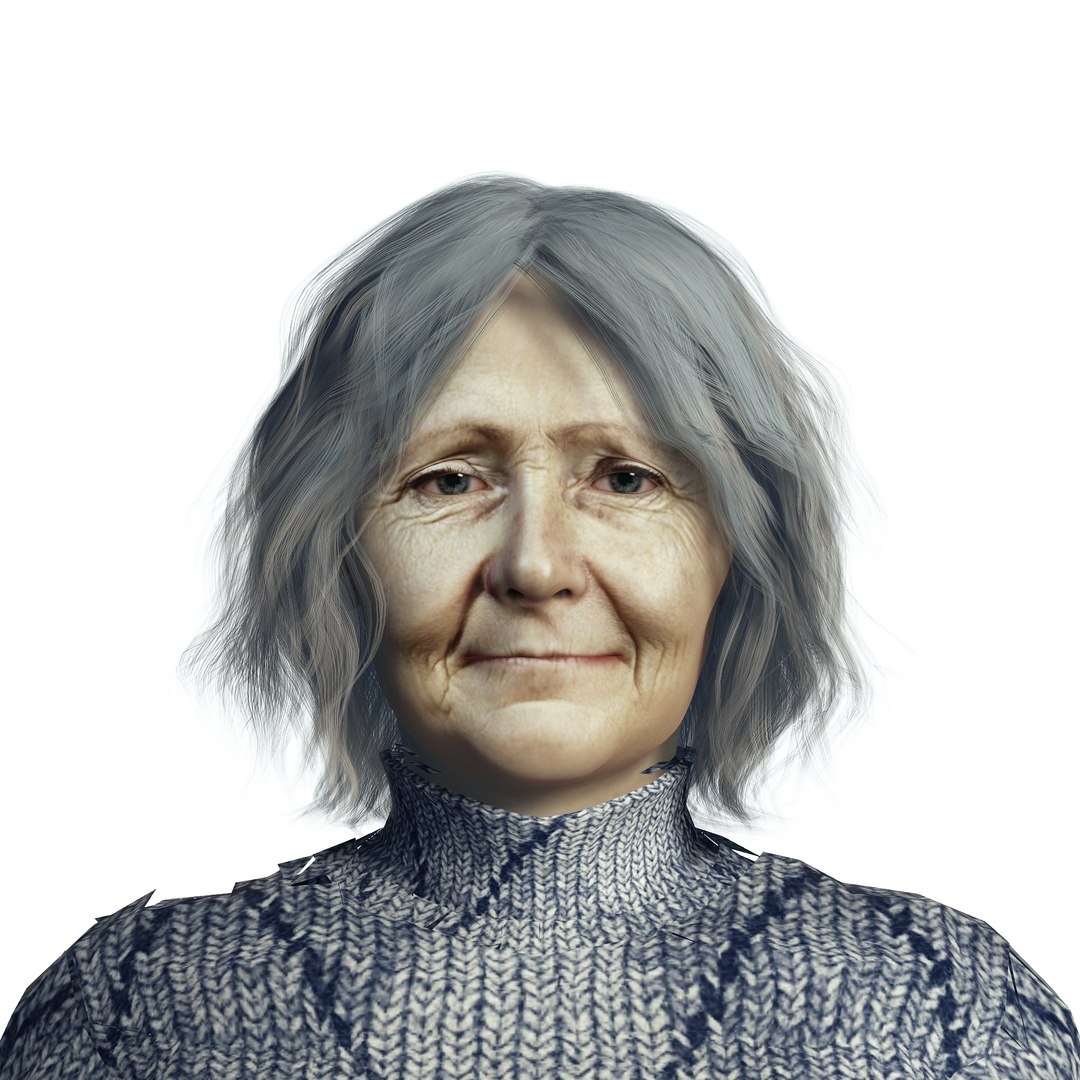 Old Women Max 2015 3D Model - TurboSquid 1937056