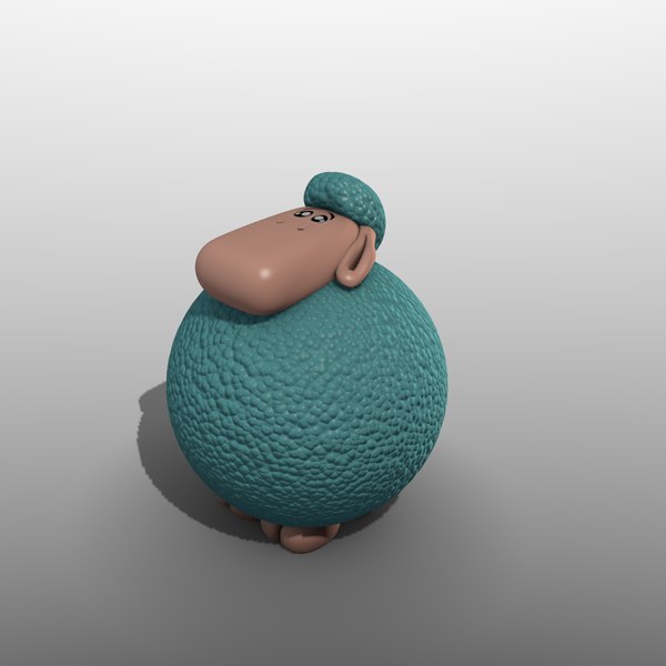 decorative sheep 3d model
