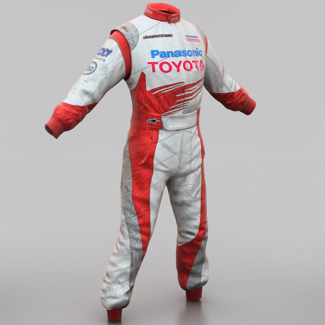 3ds Max Racing Driver Clothes Toyota