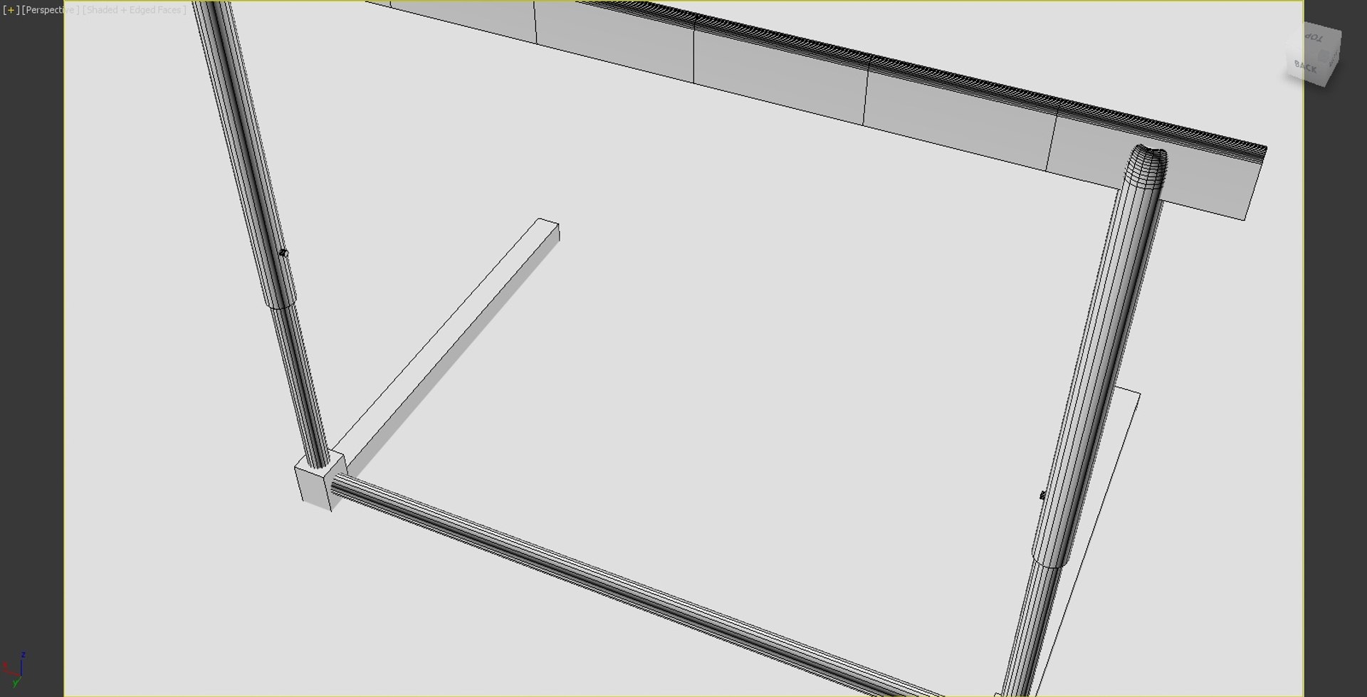 3dsmax Athletics Hurdle