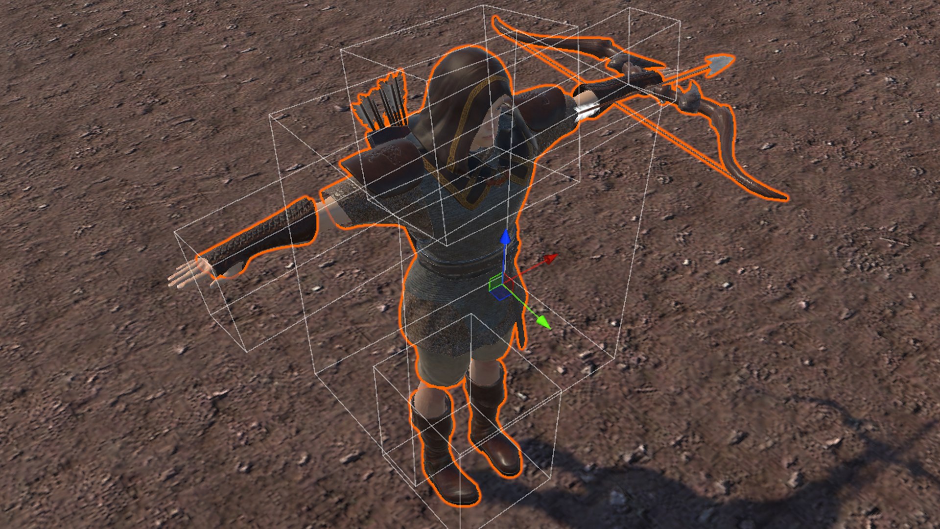 3D Archer RPG Rigged - TurboSquid 2187583