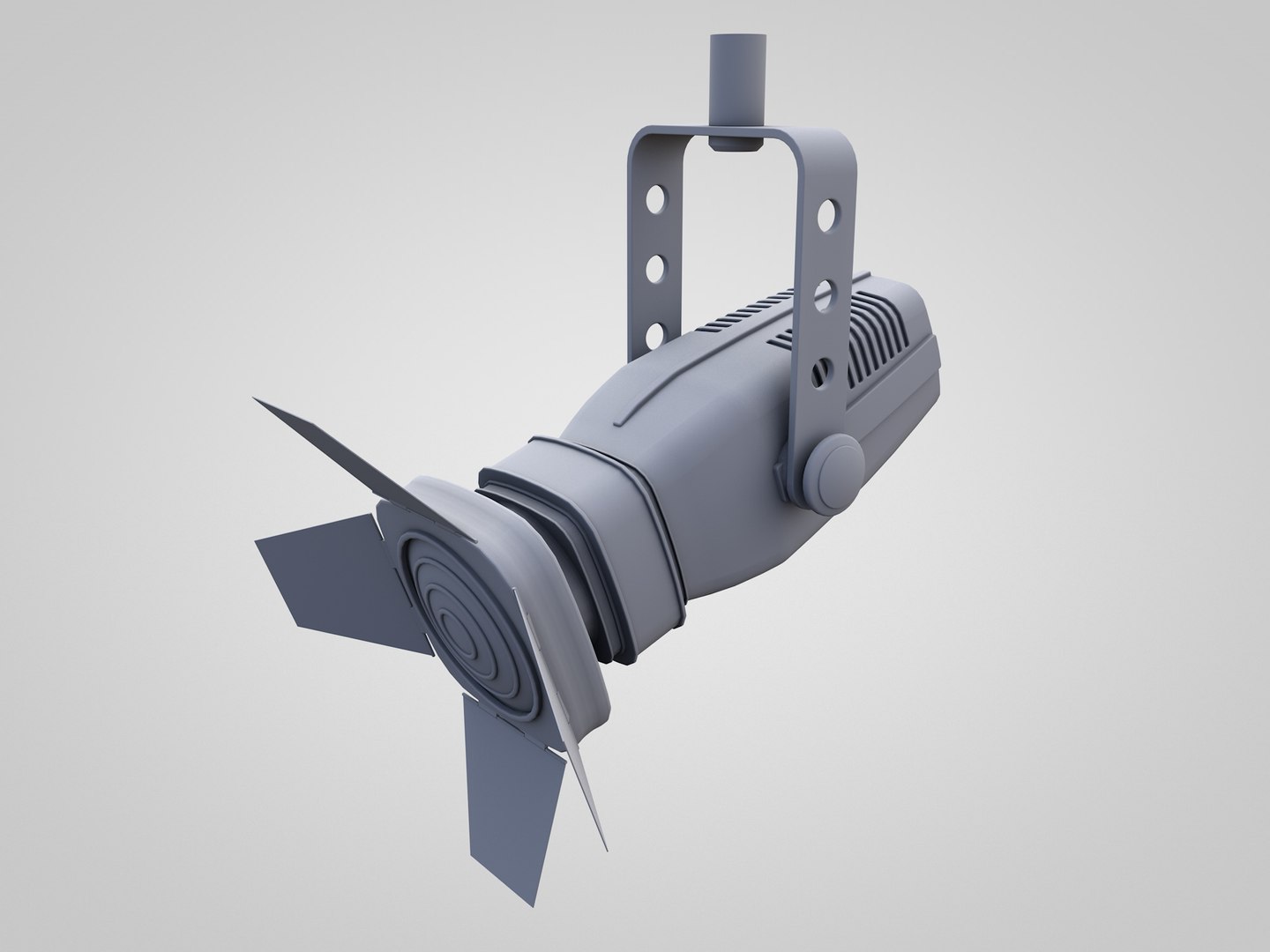 Stage light model - TurboSquid 1404554