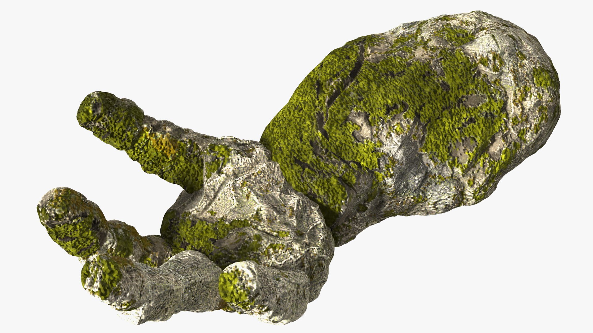 Stone Golem Hand Rigged Model - TurboSquid 2107358