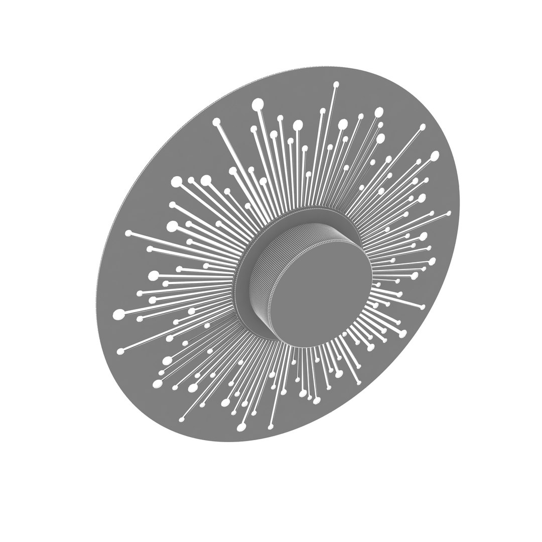 Wall Light Art Earth 3D Model - TurboSquid 1338360