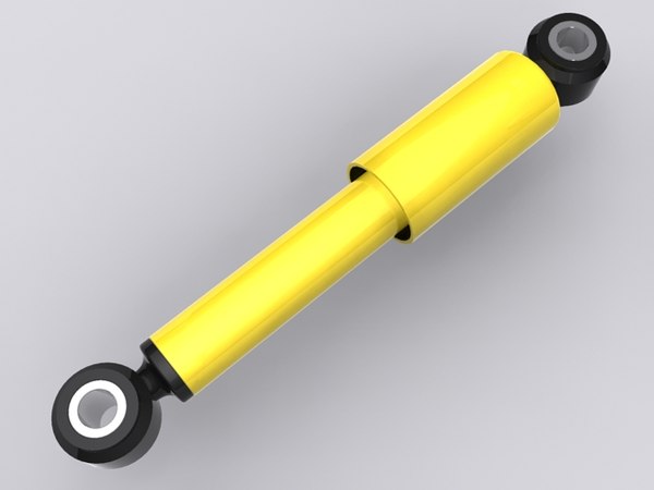 3d model shock absorber