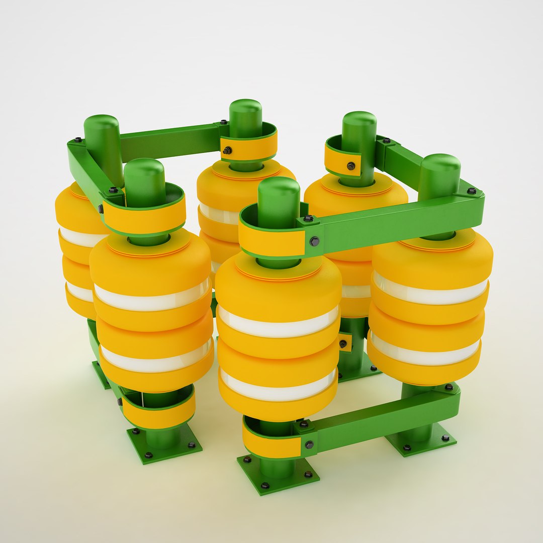 3D Safety Roller Barrier - TurboSquid 1622485