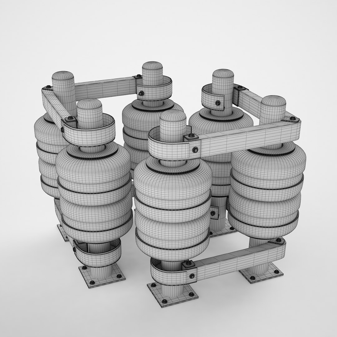 3D Safety Roller Barrier - TurboSquid 1622485