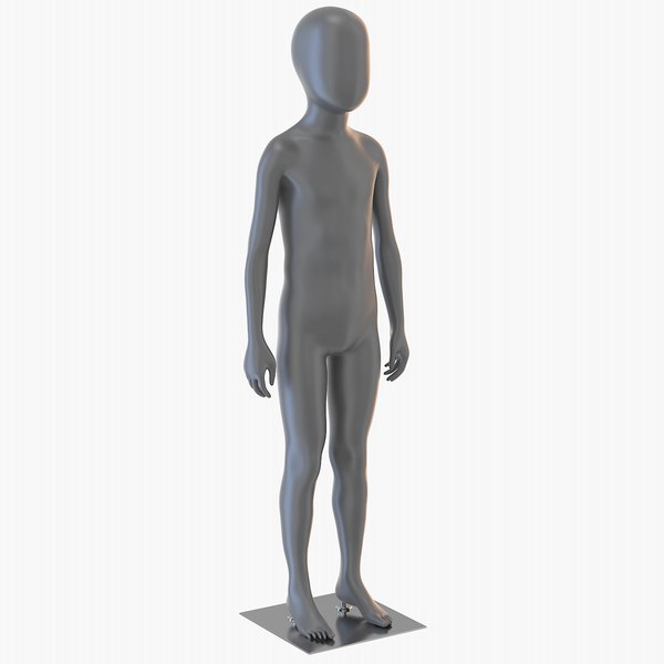 modelo 3d Maniquí de niño, pose neutra - TurboSquid 1419473