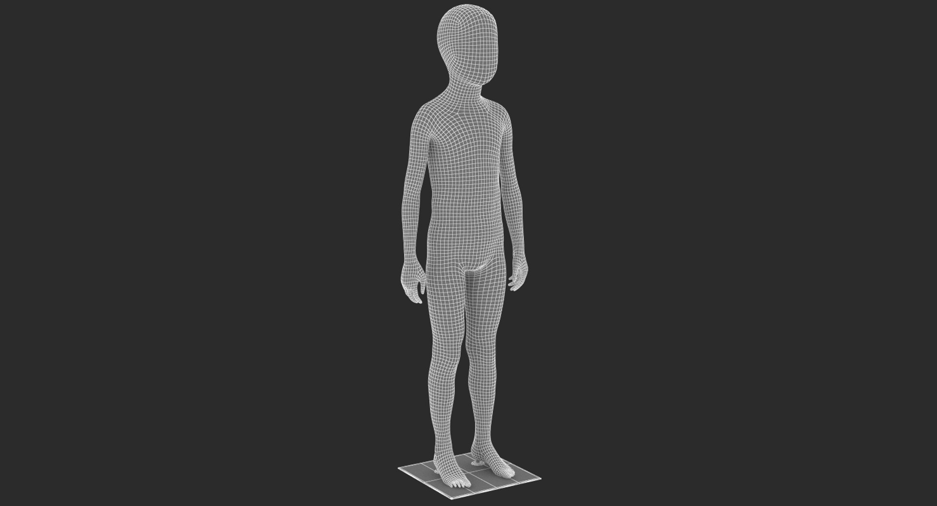 Child Mannequin 3D Model - TurboSquid 1419473