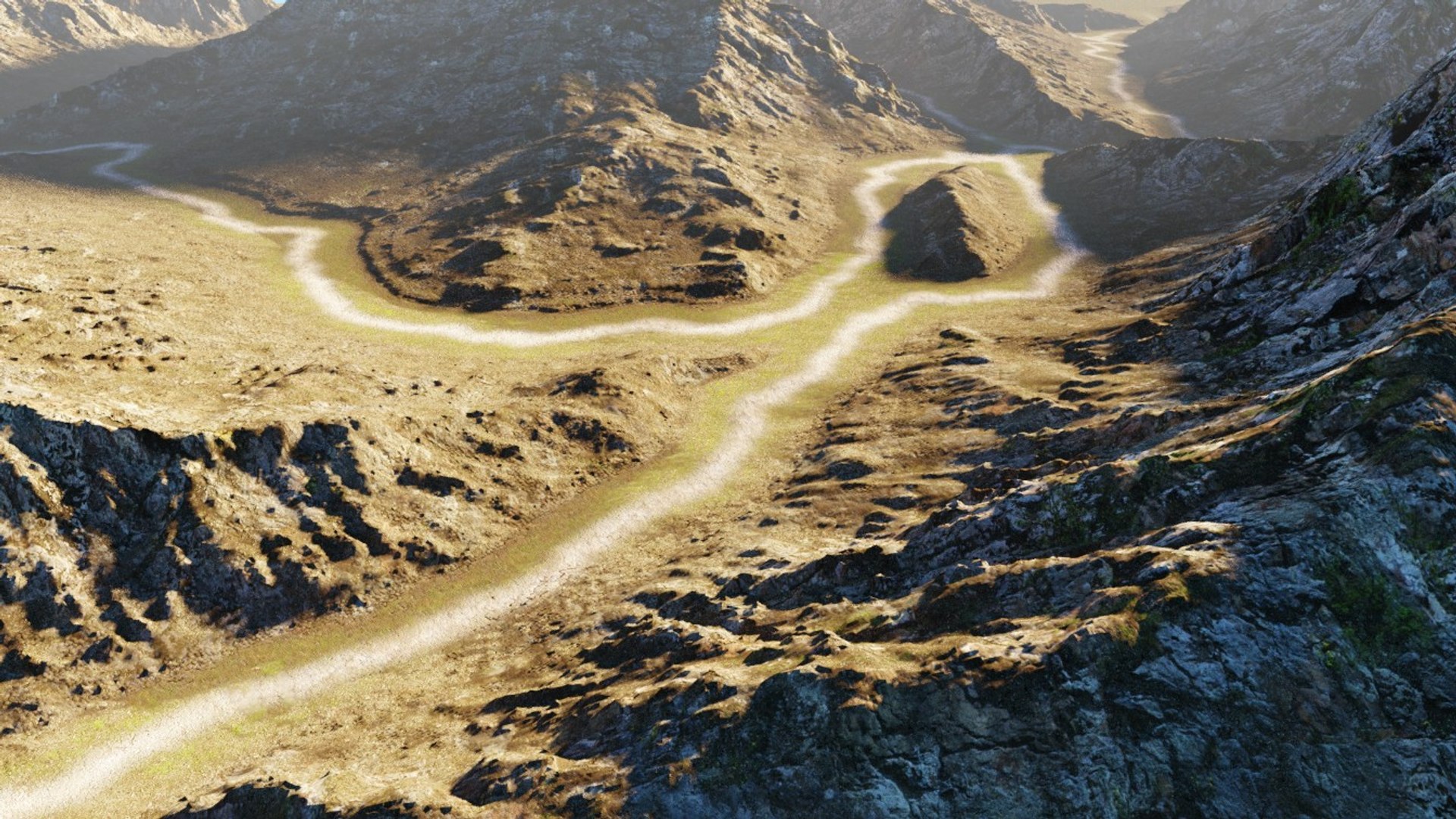 Free 3D Paths Blender - TurboSquid 1708806