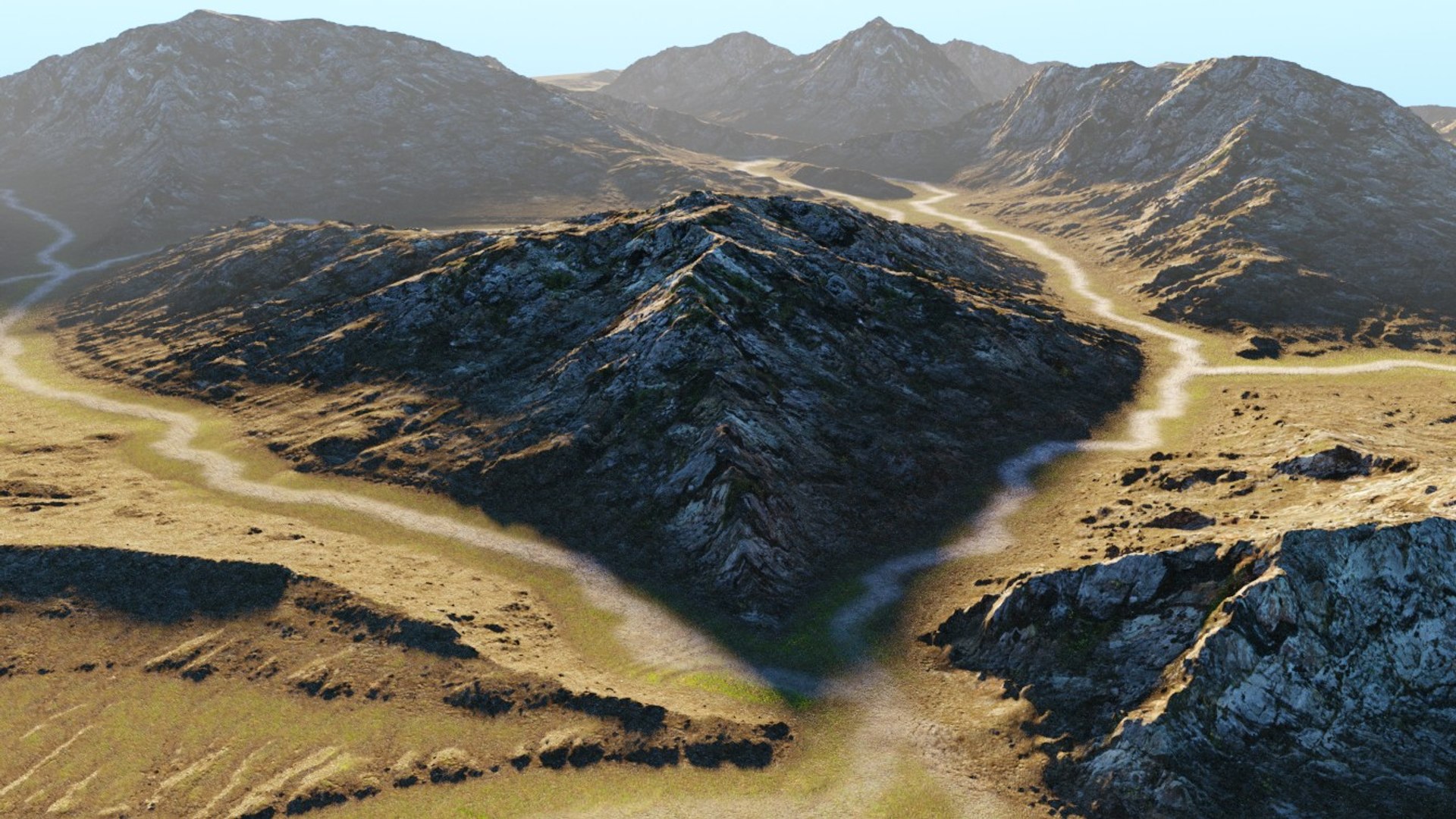 Free 3D Paths Blender - TurboSquid 1708806