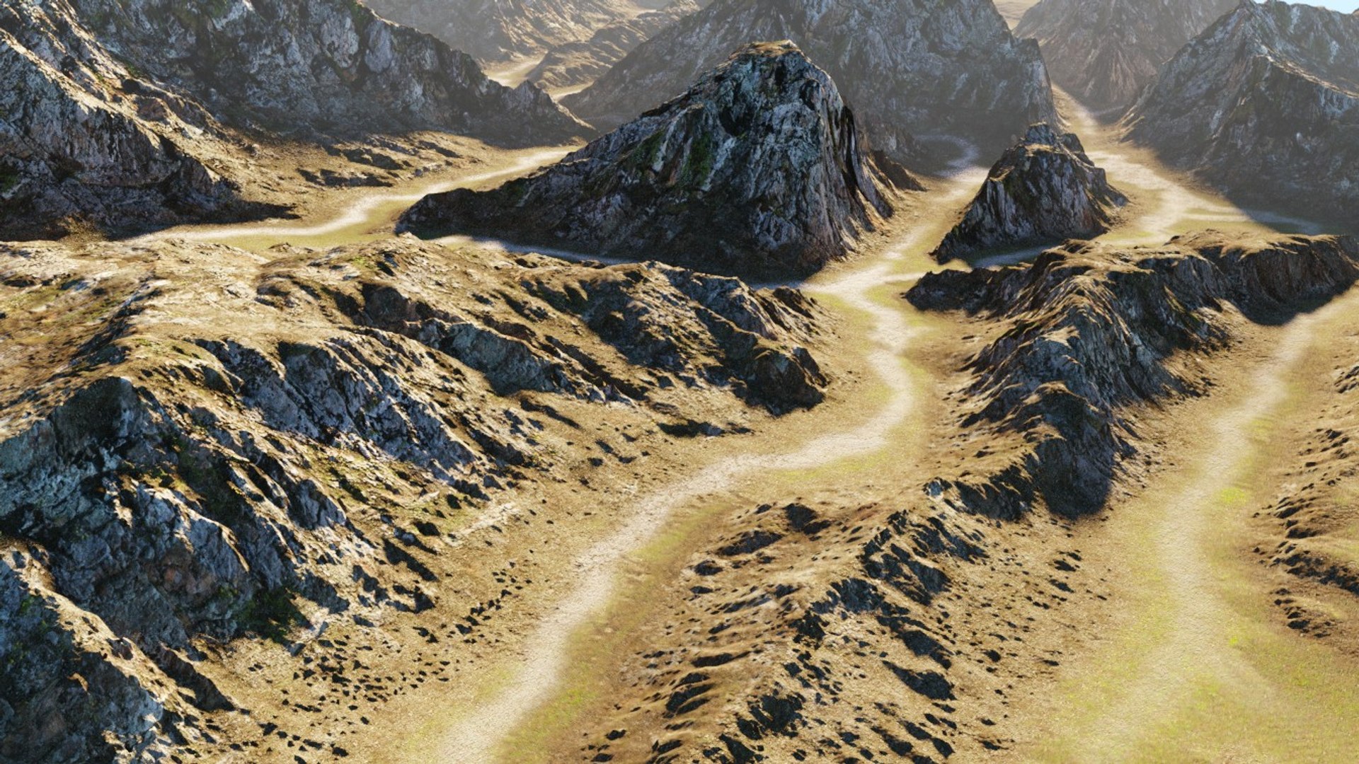 Free 3D Paths Blender - TurboSquid 1708806