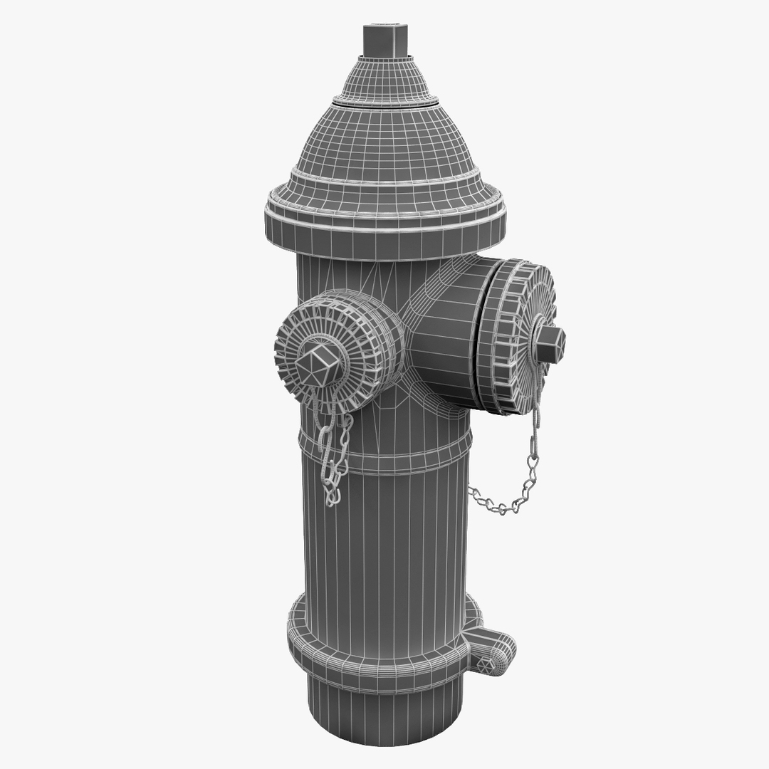 max hydrant modelled