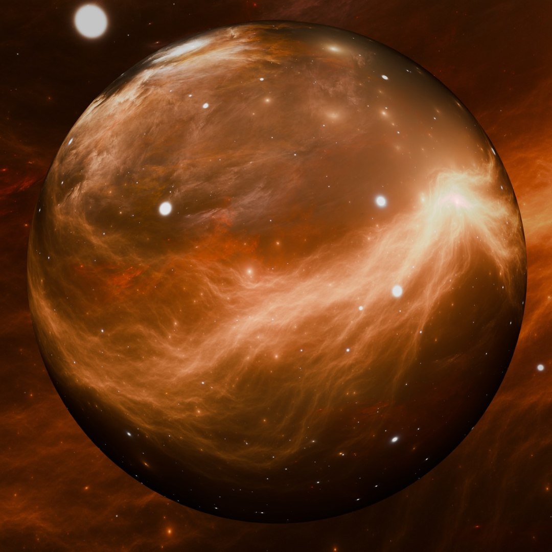 HDRI Panoramic Sky - 360 Space Nebula N3456 3D Model - TurboSquid 2344259