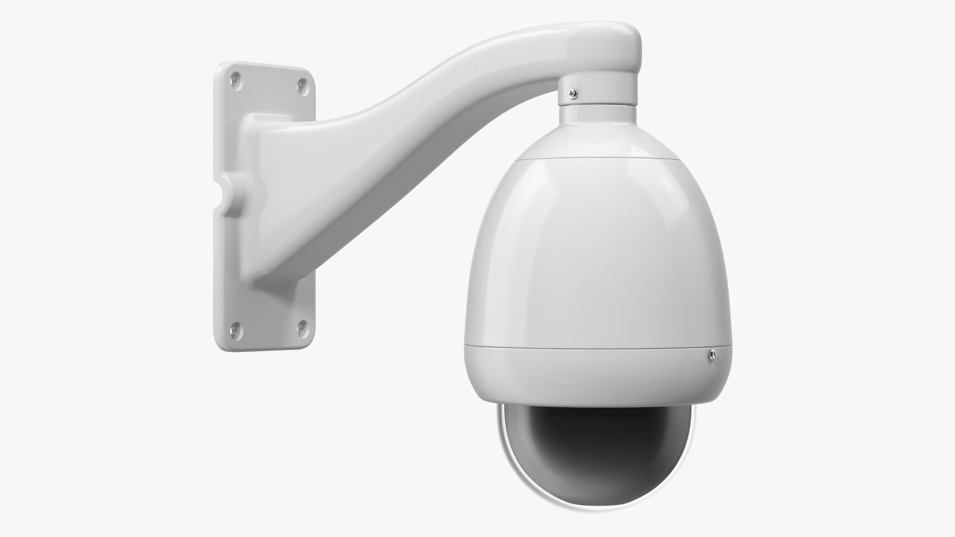 3D Model Wall Mounted Security Surveillance Camera - TurboSquid 2249601