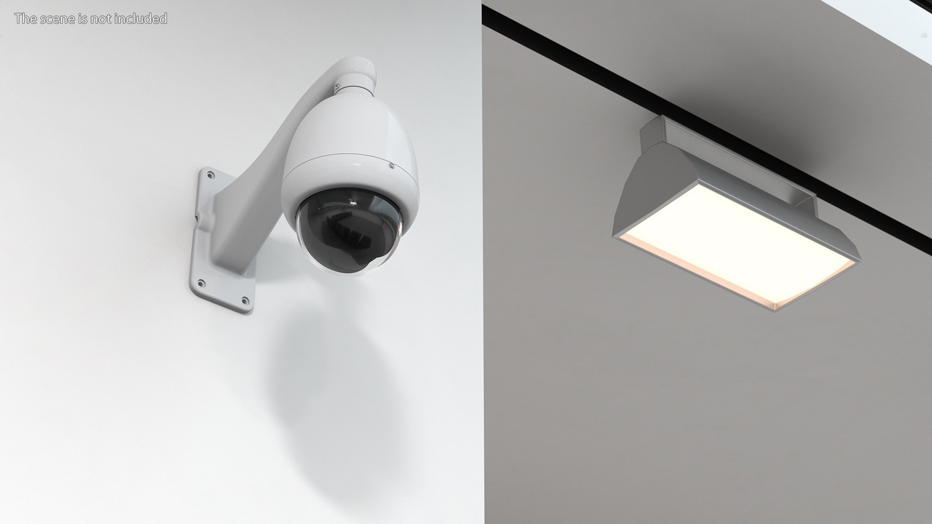 3D Model Wall Mounted Security Surveillance Camera - TurboSquid 2249601