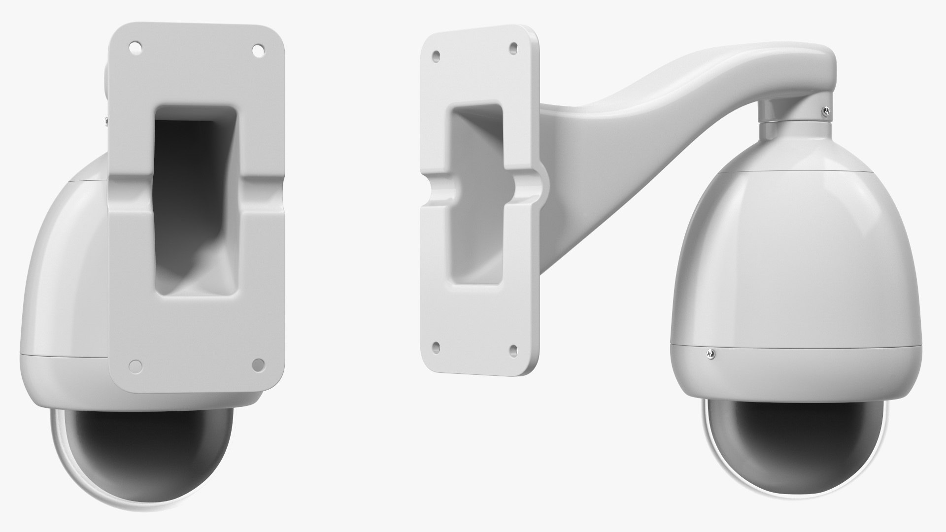 3D Model Wall Mounted Security Surveillance Camera - TurboSquid 2249601