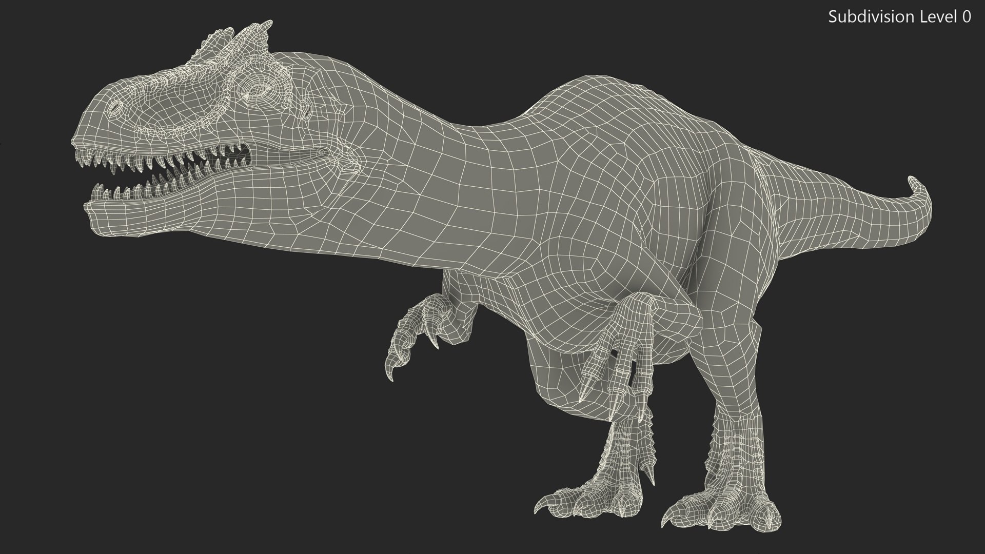 3D Allosaurus on the Hunt model - TurboSquid 2158683