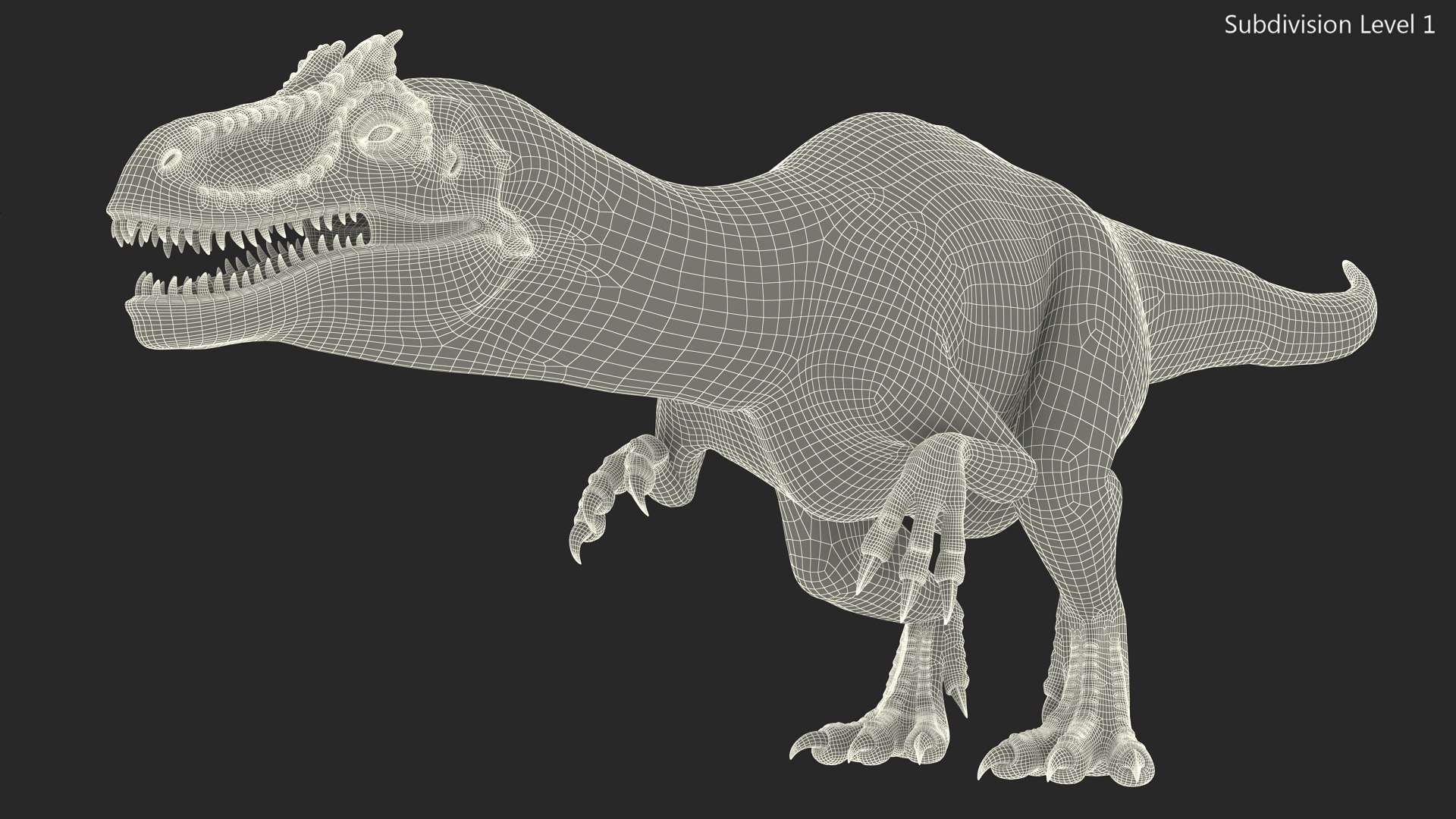 3D Allosaurus on the Hunt model - TurboSquid 2158683