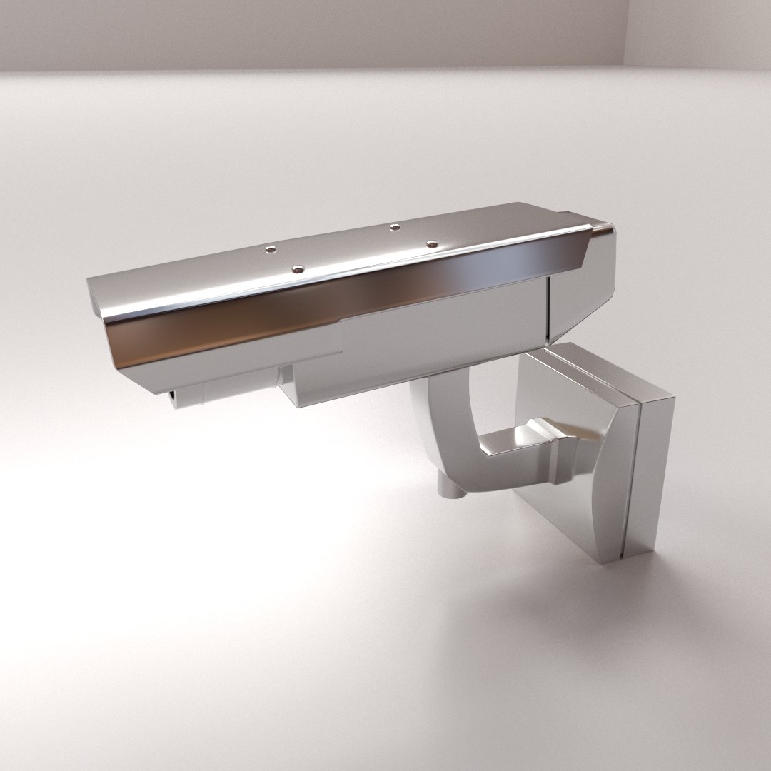 3D Cctv Camera Model - TurboSquid 1421777