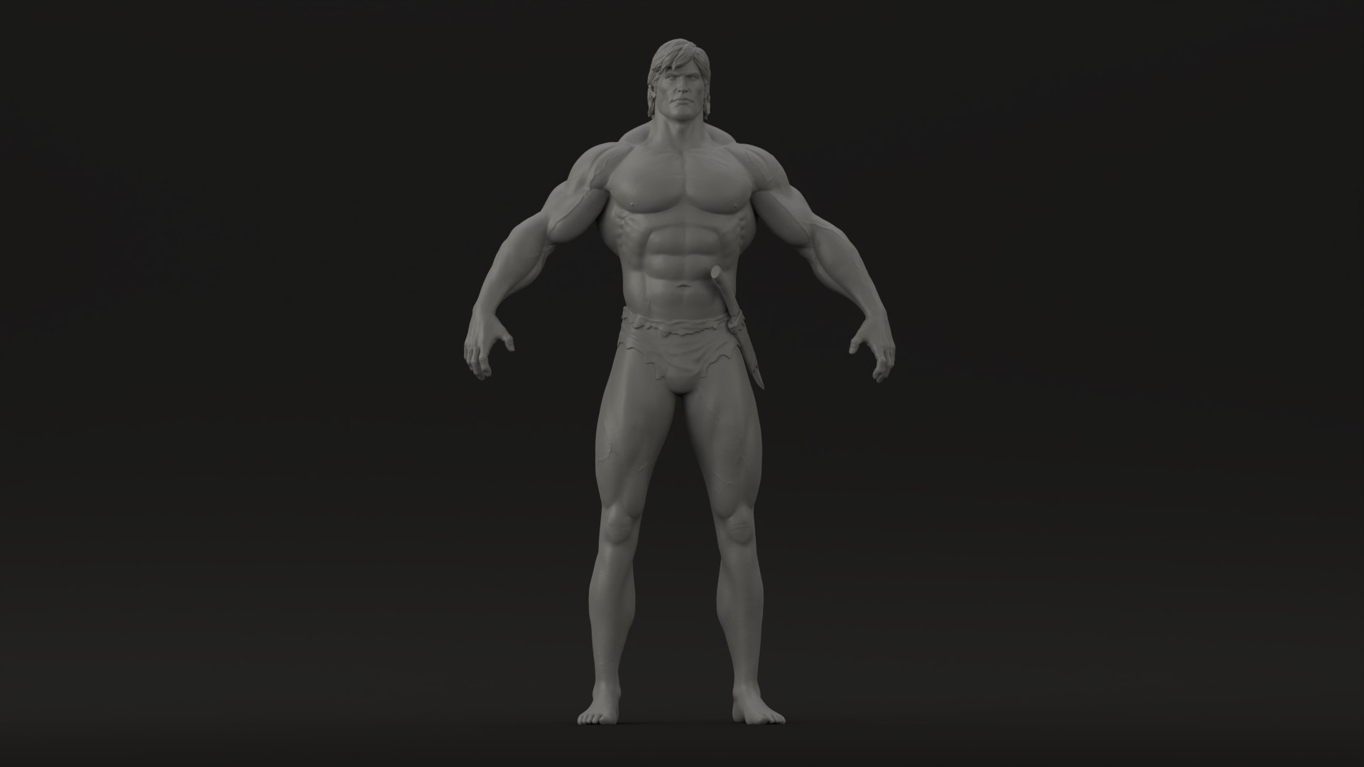 3D Model Tarzan - TurboSquid 2054152