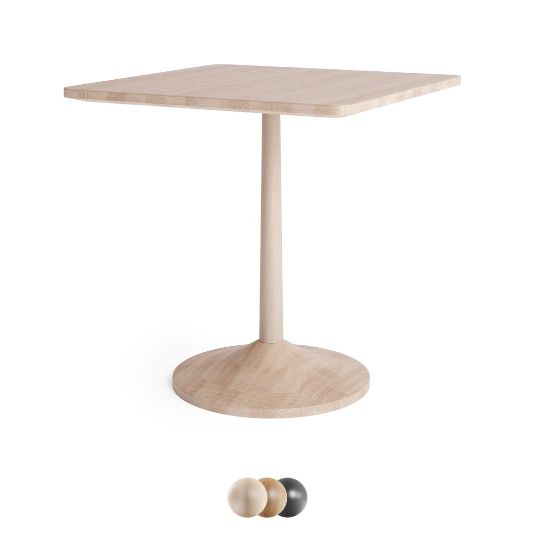 Bolia Dining Table Turned 3D Model - TurboSquid 2148179