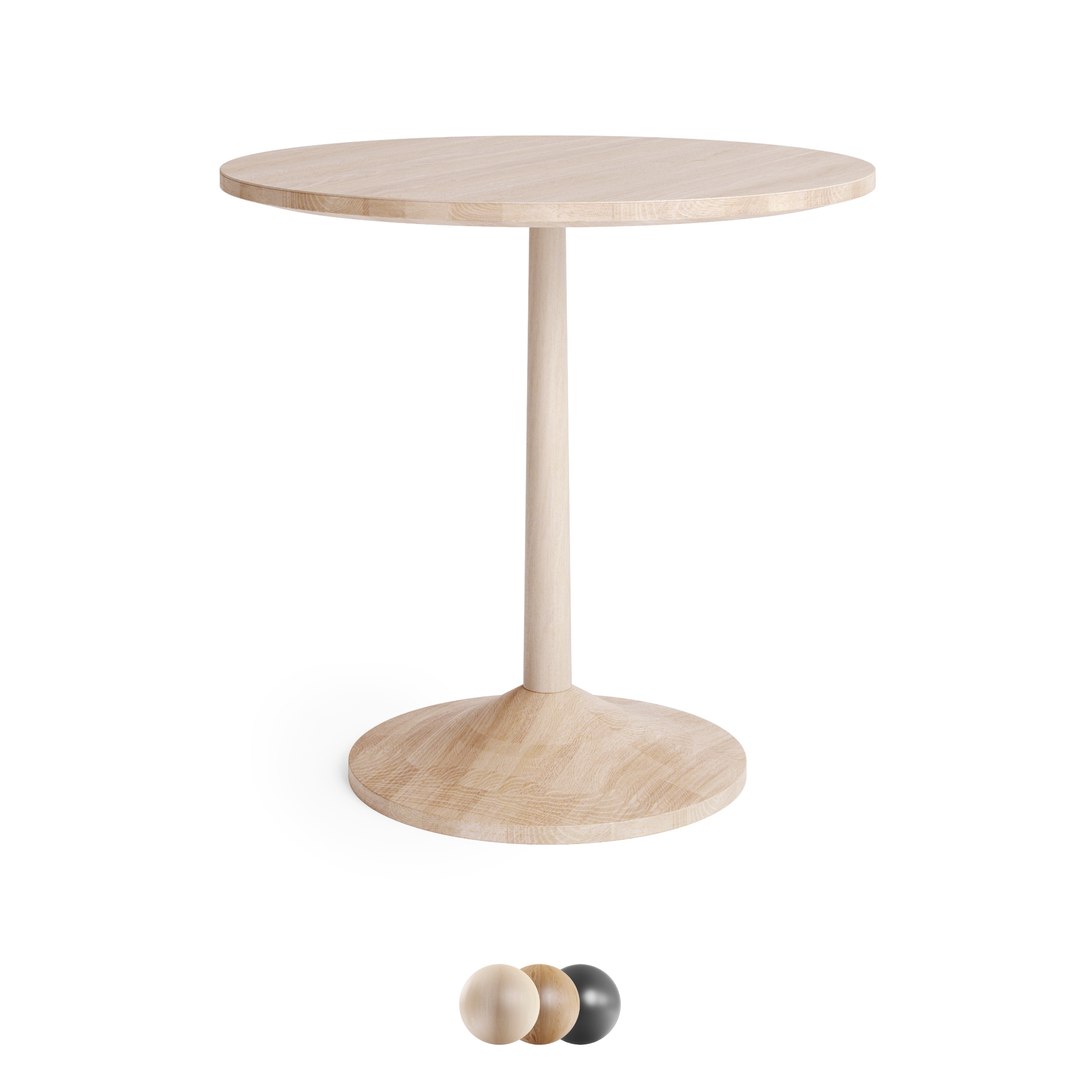 Bolia Dining Table Turned 3D Model - TurboSquid 2148179