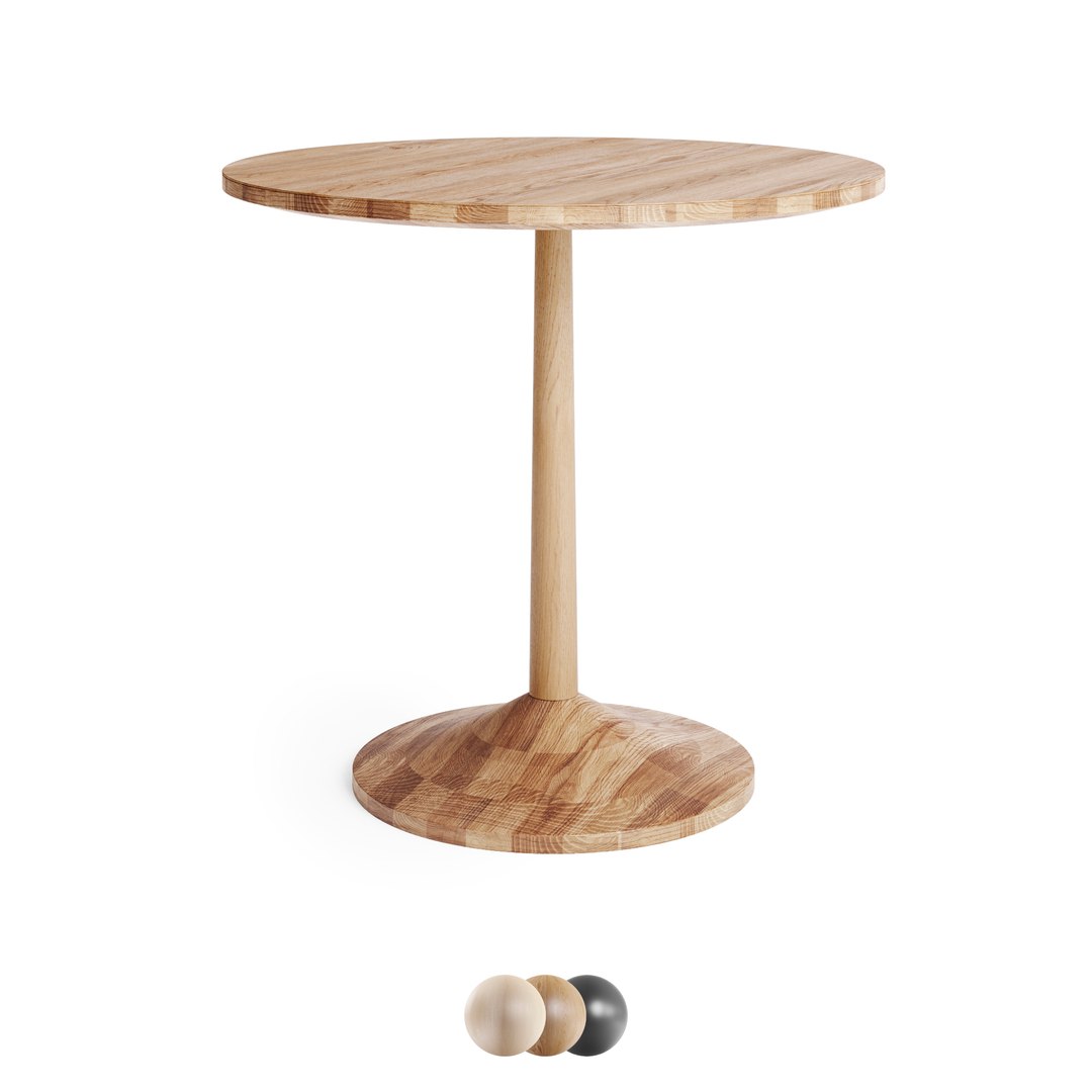 Bolia Dining Table Turned 3D Model - TurboSquid 2148179