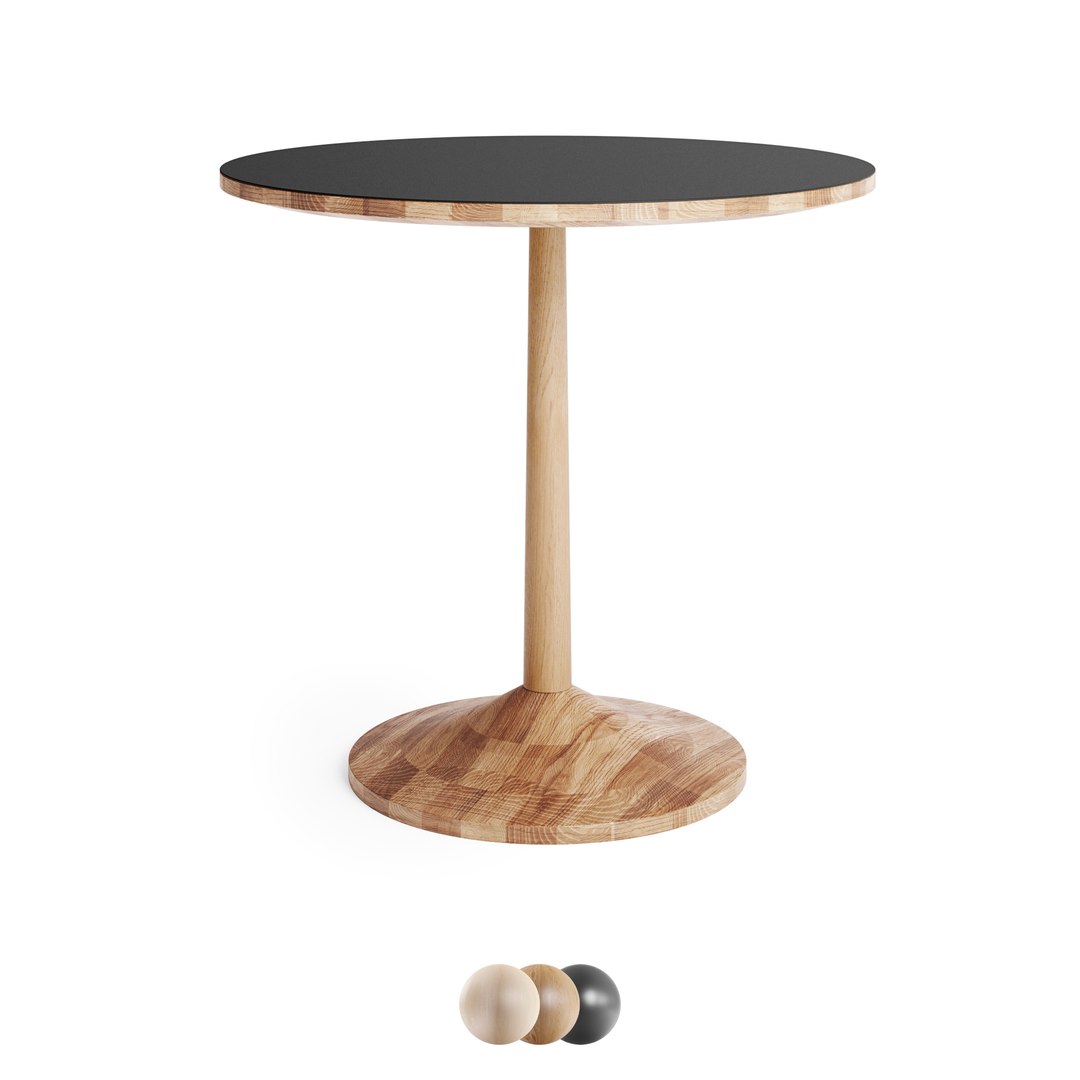 Bolia Dining Table Turned 3D Model - TurboSquid 2148179