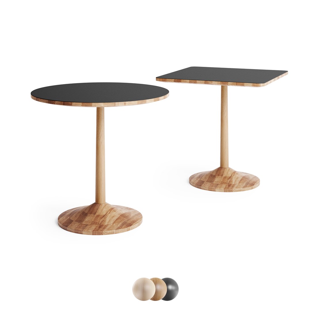 Bolia Dining Table Turned 3D Model - TurboSquid 2148179