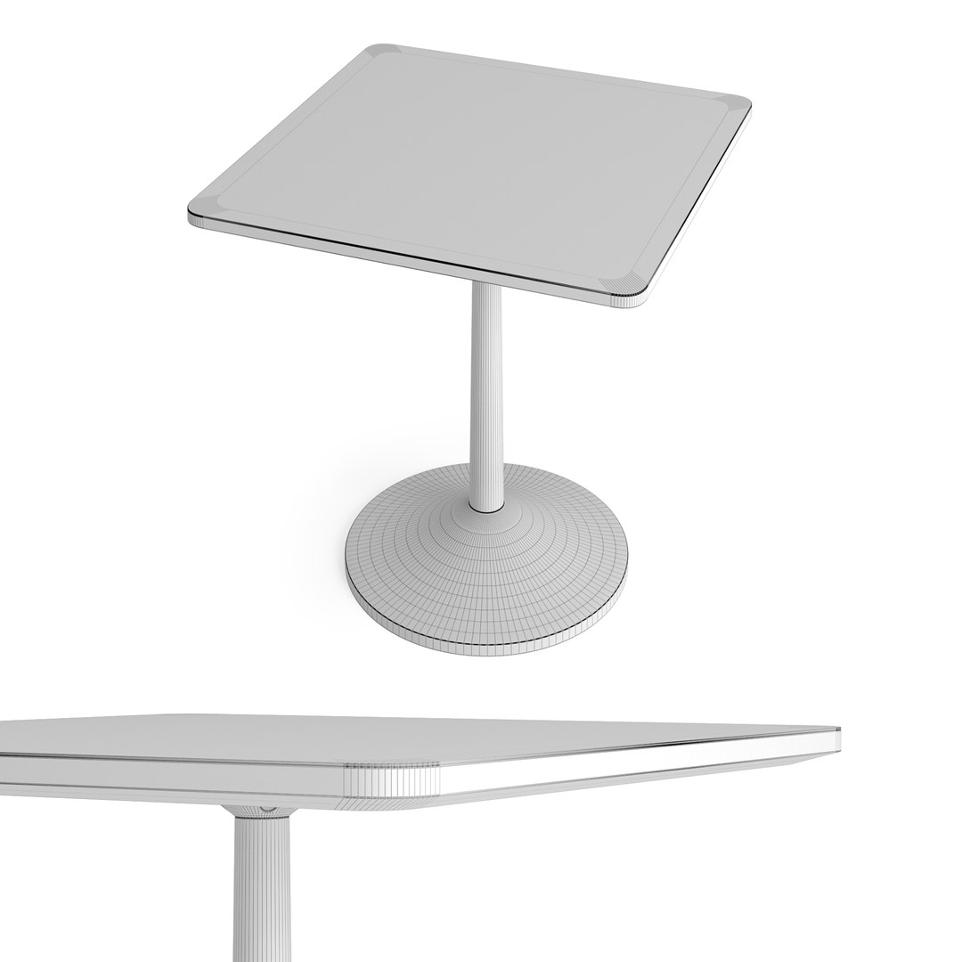 Bolia Dining Table Turned 3D Model - TurboSquid 2148179