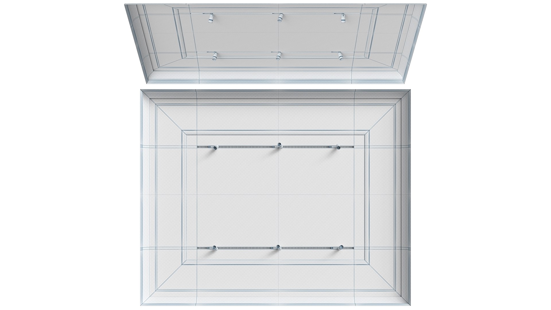 Modern Ceiling RJ Easy Design 05 3D Model - TurboSquid 2290291