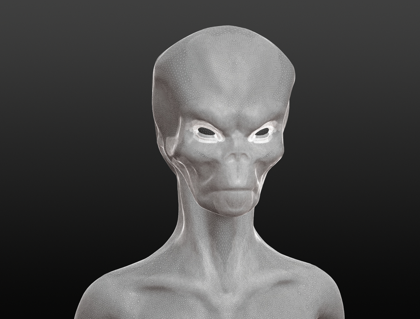 3D Alien - TurboSquid 1731100