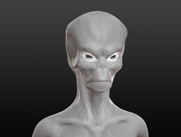 3D Alien - TurboSquid 1731100