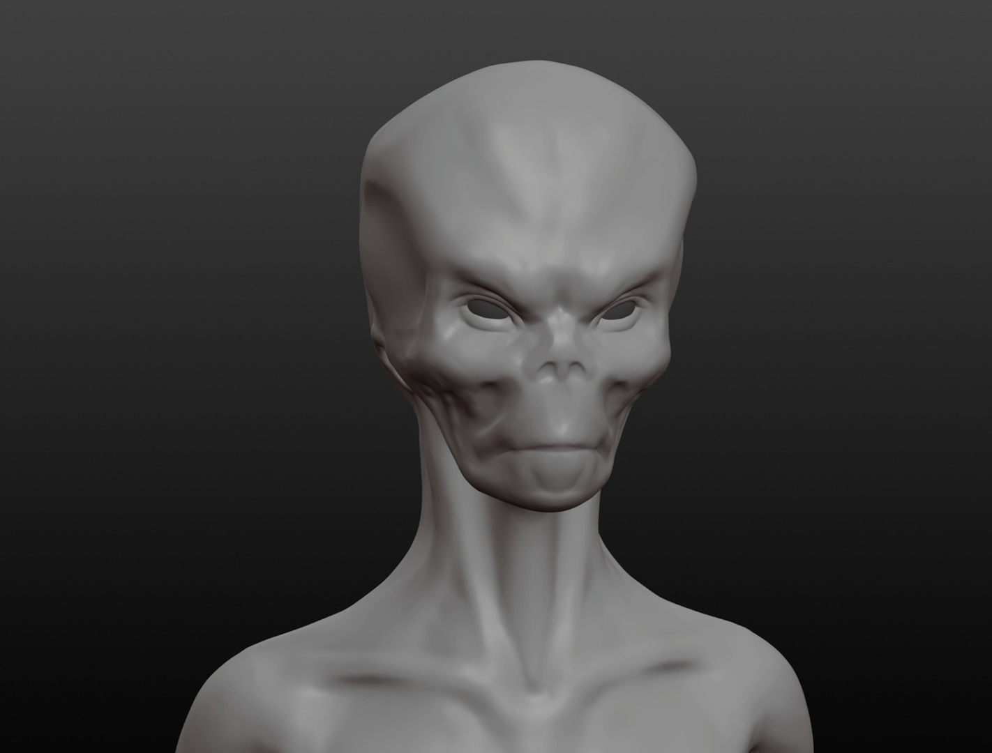 3D Alien - TurboSquid 1731100