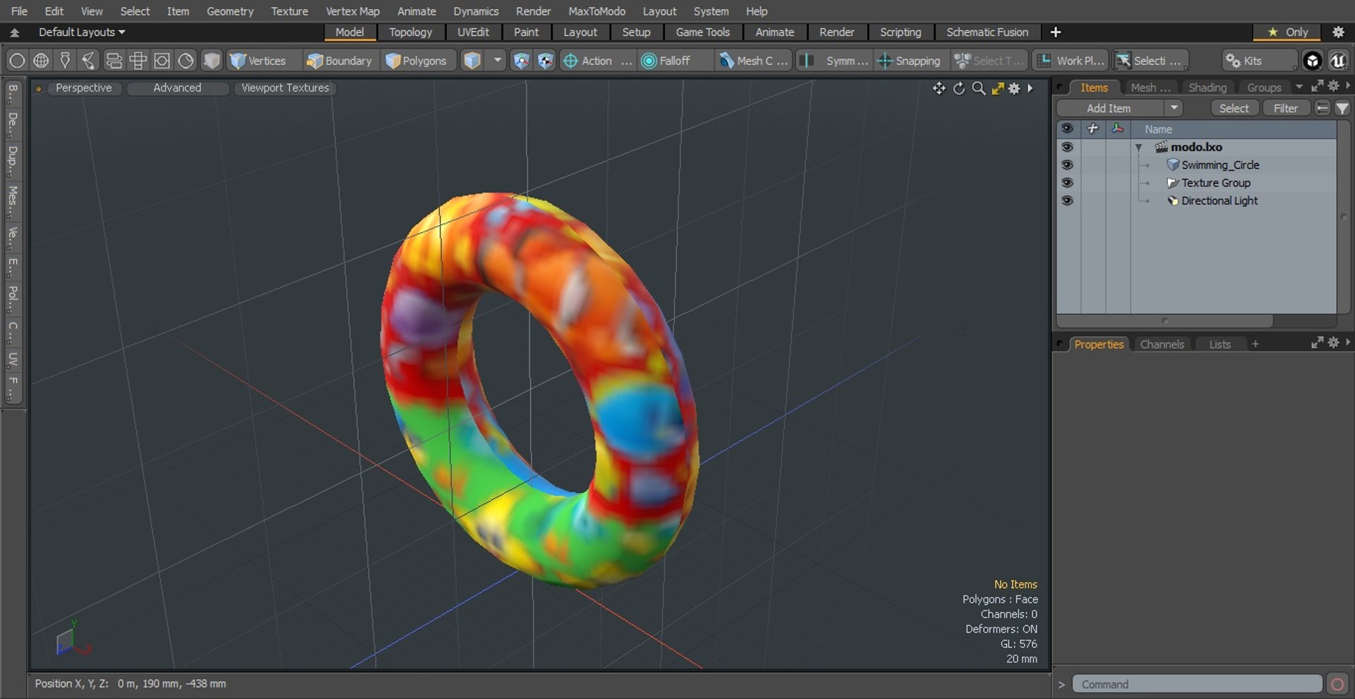 3D Swimming Circle Model - TurboSquid 2095343