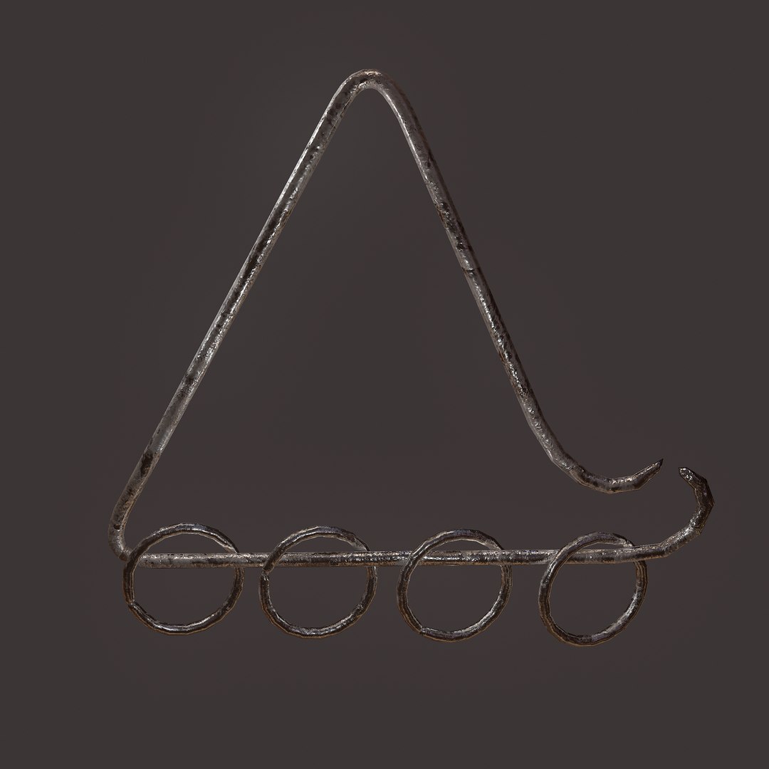 3D Model Triangle Hanging - TurboSquid 1408580