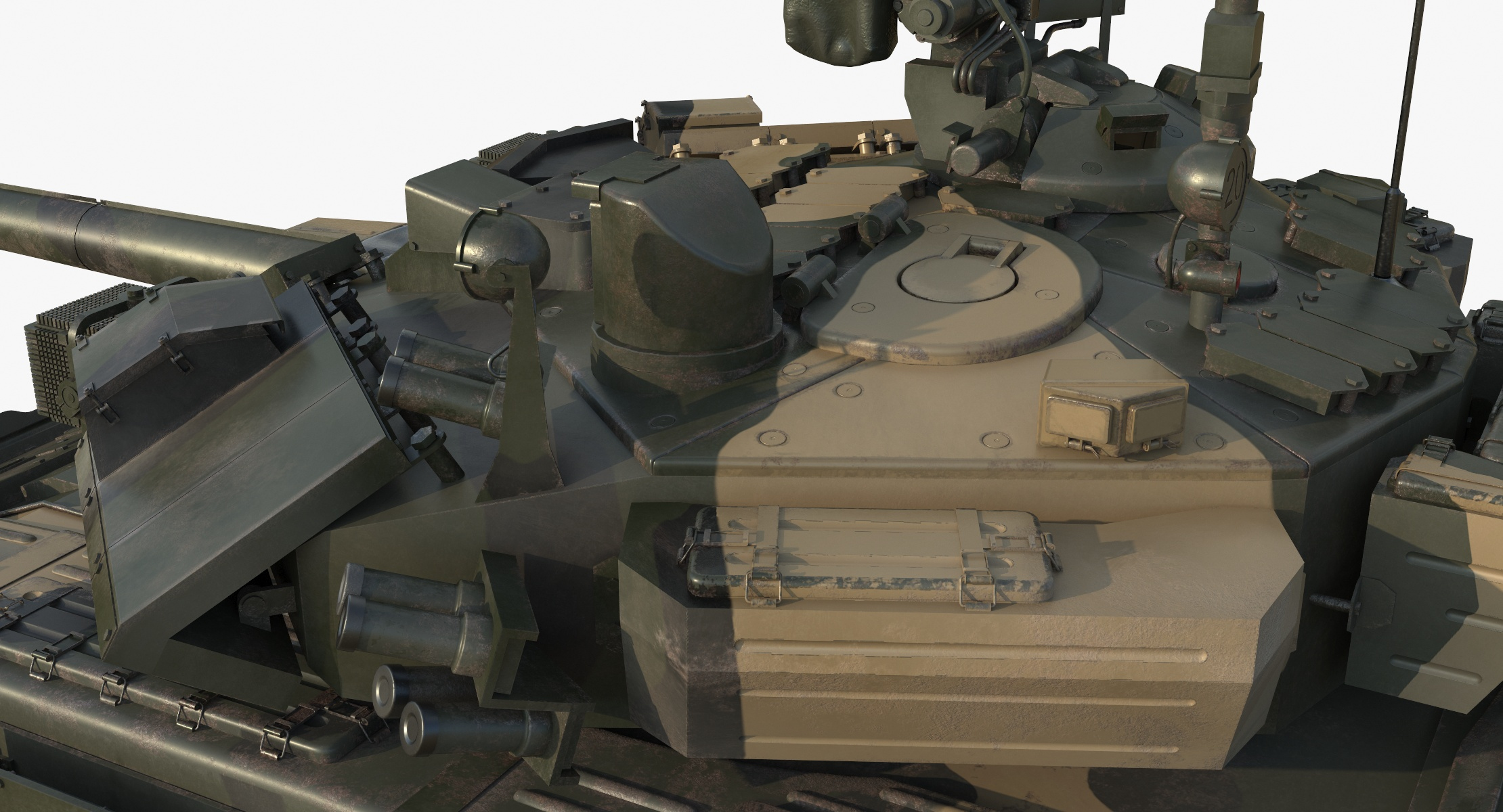 Tank t-90a t 3D model - TurboSquid 1207987
