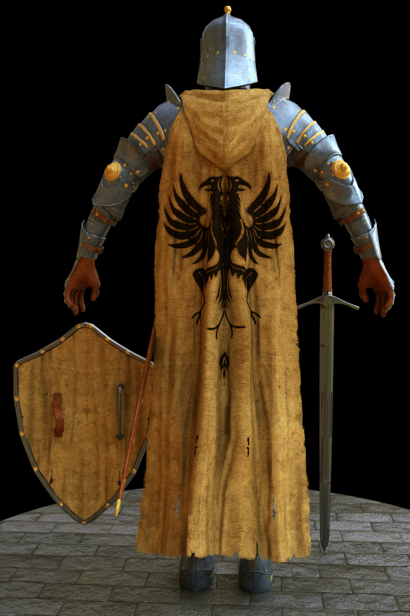 3ds character knight armor games