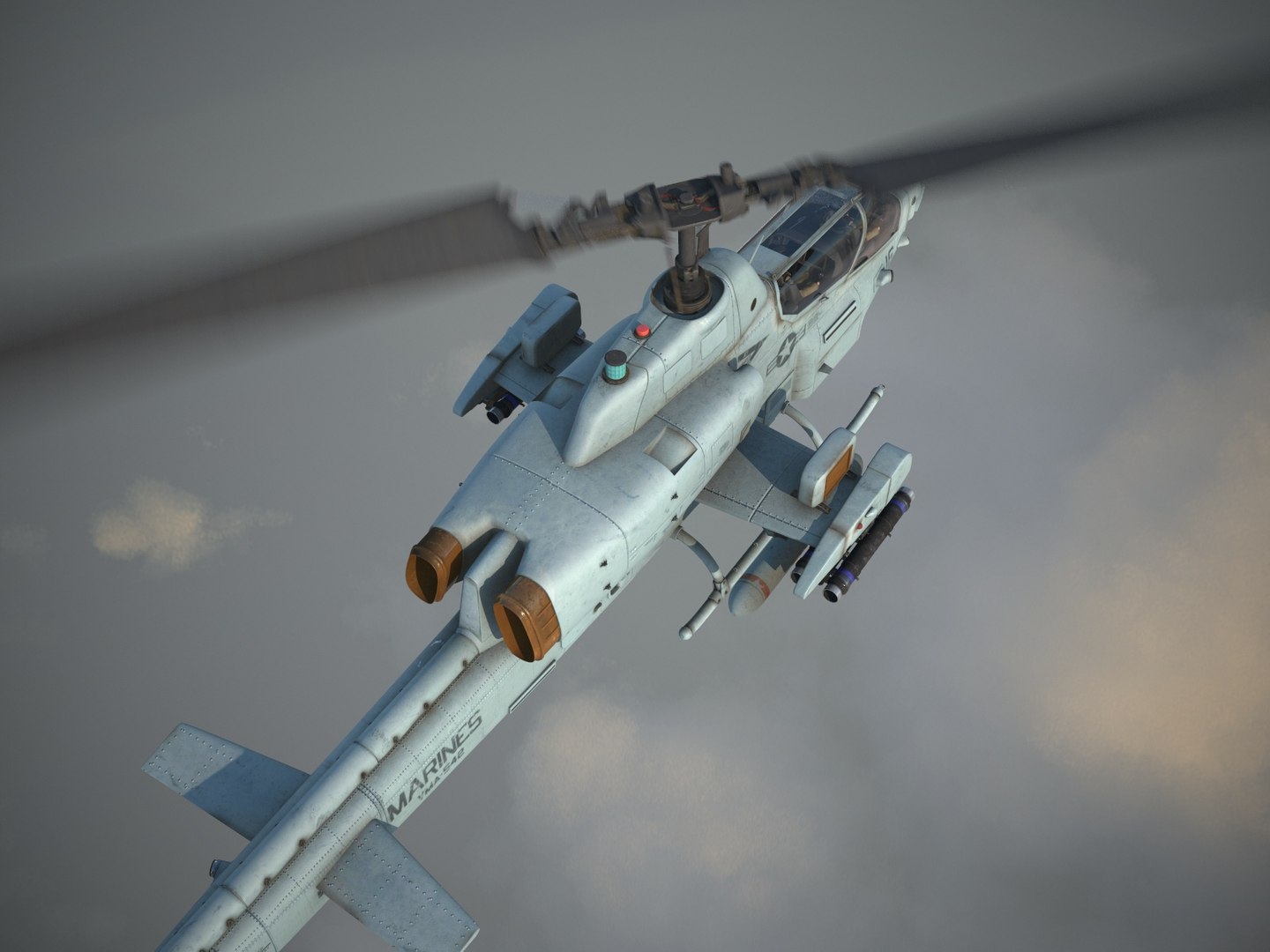 Super Cobra Bell 3d Model