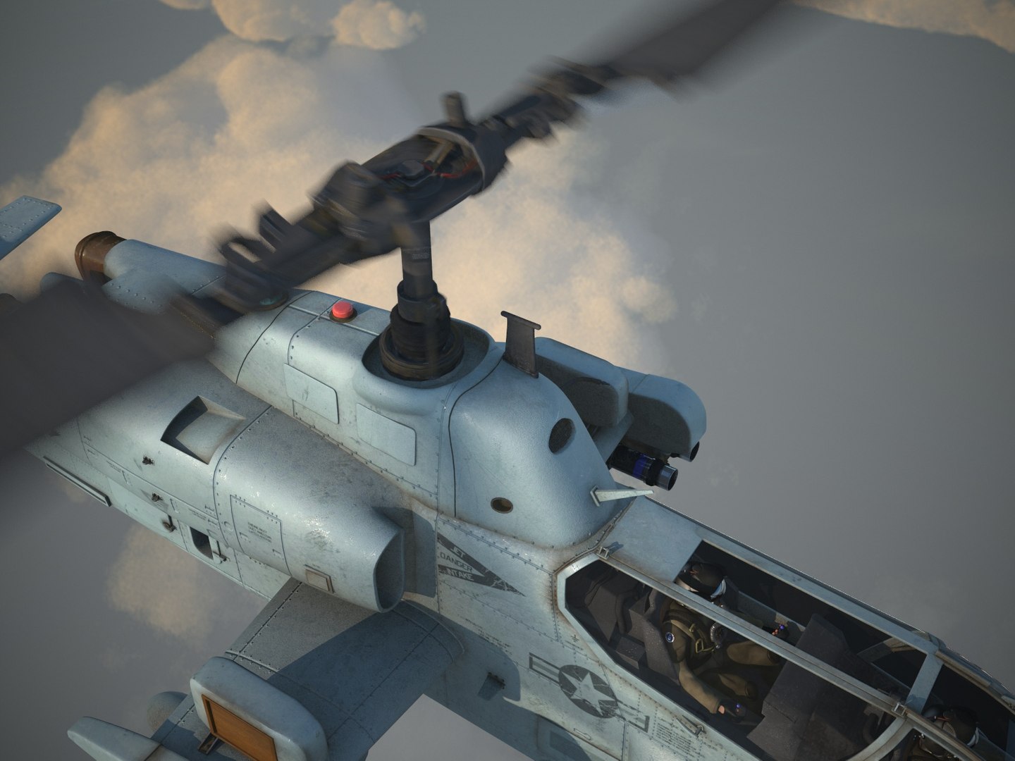 Super Cobra Bell 3d Model