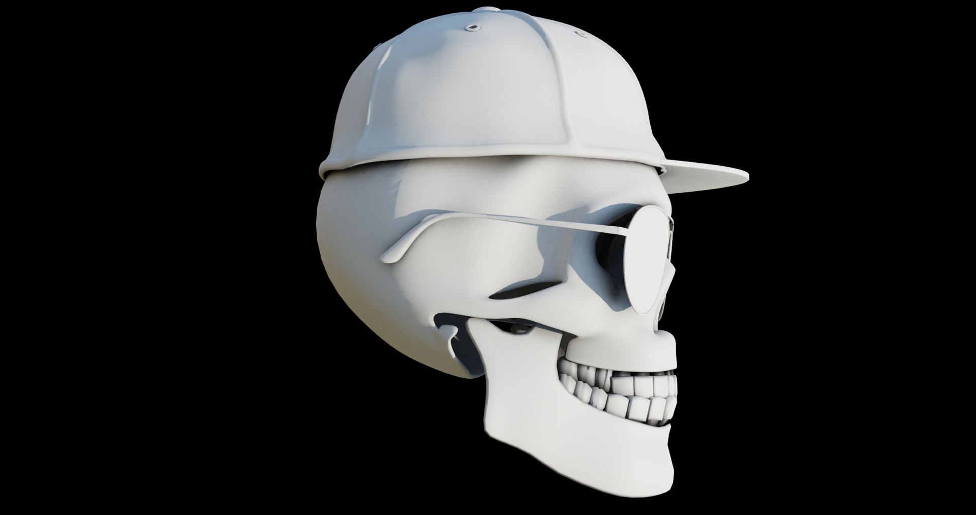 Swag Skull GameReady With PBR Unity Unreal Engine V-ray Arnold Textures ...