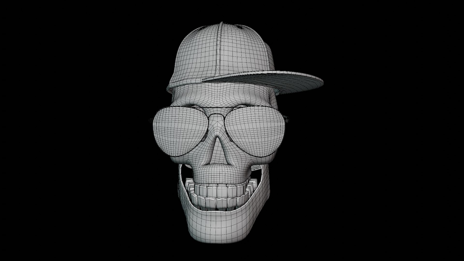 Swag Skull GameReady With PBR Unity Unreal Engine V-ray Arnold Textures ...