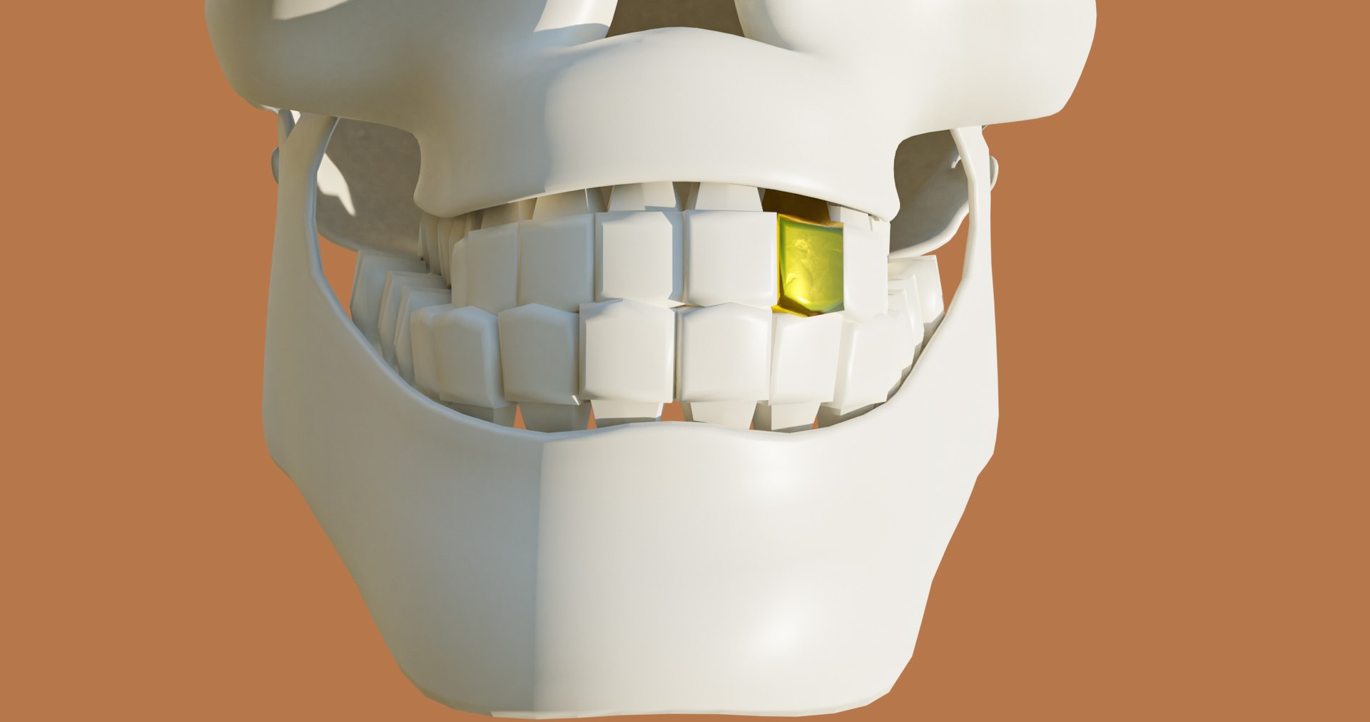 Swag Skull GameReady With PBR Unity Unreal Engine V-ray Arnold Textures ...