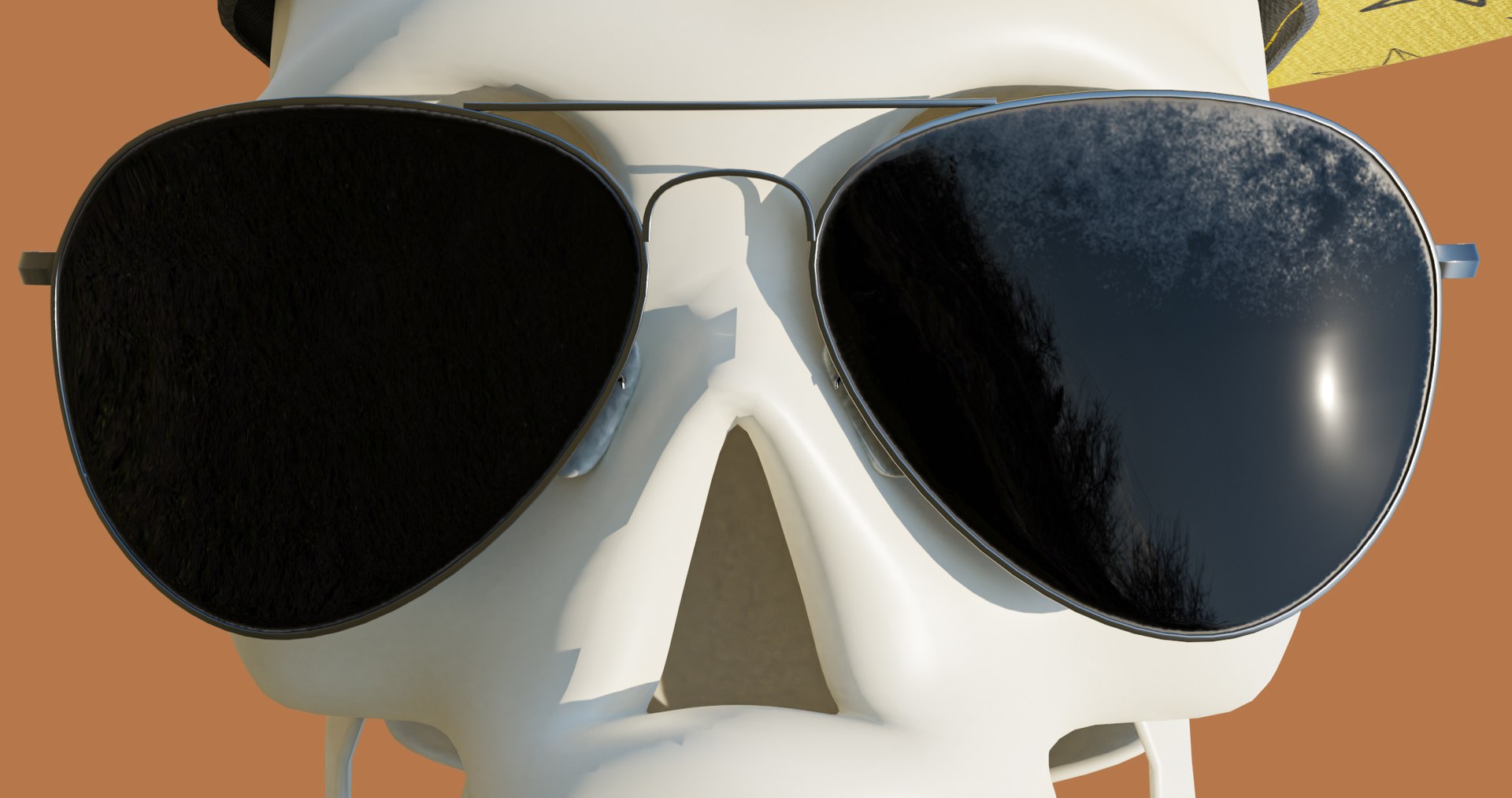 Swag Skull GameReady With PBR Unity Unreal Engine V-ray Arnold Textures ...