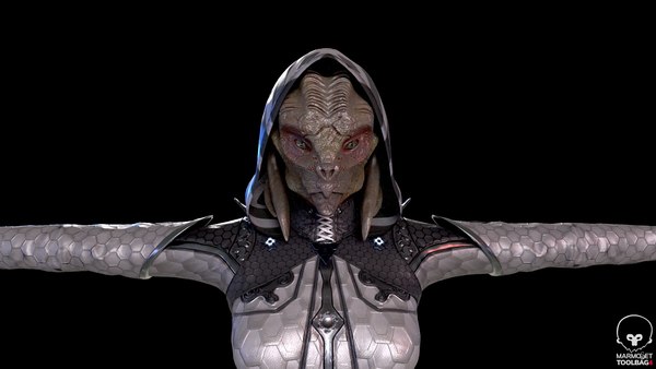 Alien Priest Rigged Modelo 3D - TurboSquid 1724287