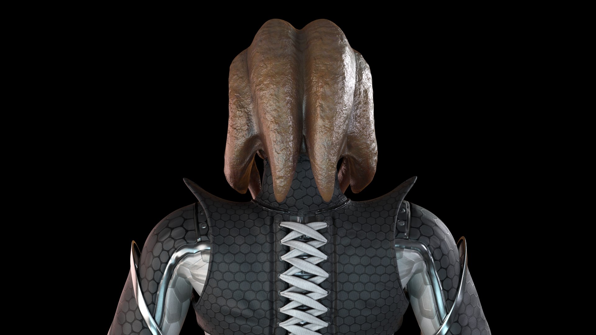 3D Alien Priest Rigged - TurboSquid 1724287