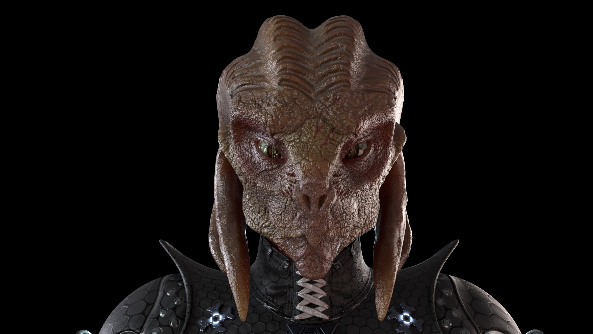 3D Alien Priest Rigged - TurboSquid 1724287